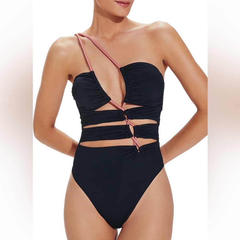 Vix Zoila Cutout One Piece Swimsuit Gem